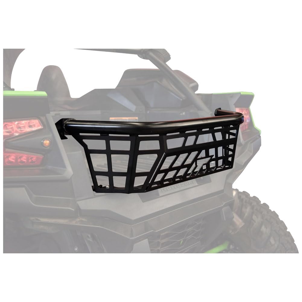 Tusk Off-Road Cargo Barricade, Black Powder Coated for Kawasaki Teryx ...