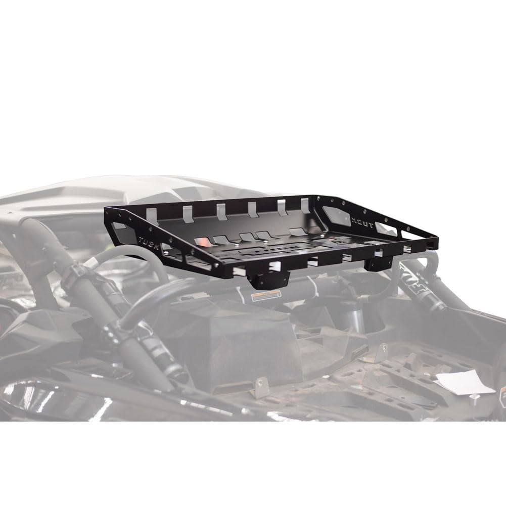 Tusk Cargo Rack Black Powder Coated For CAN-AM Maverick X3 X MR Turbo ...