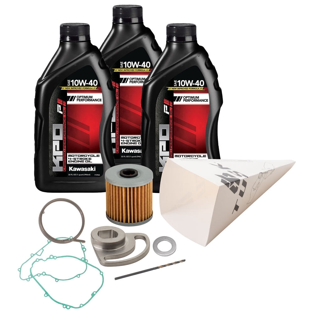 Tusk Complete Doohickey Kit For Kawasaki KPO 4-Stroke Engine Oil 10W-40 ...