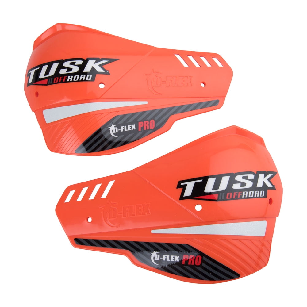 Tusk D-Flex Pro Replacement Plastic Handguard Shields Orange - Walmart.com