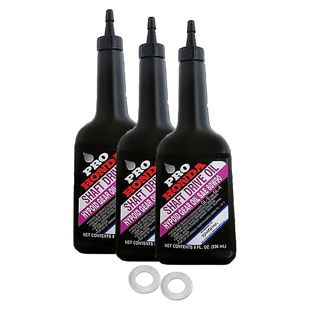 Tusk Drivetrain Oil Change Kit with Pro Honda Oil For HONDA Talon 1000R ...