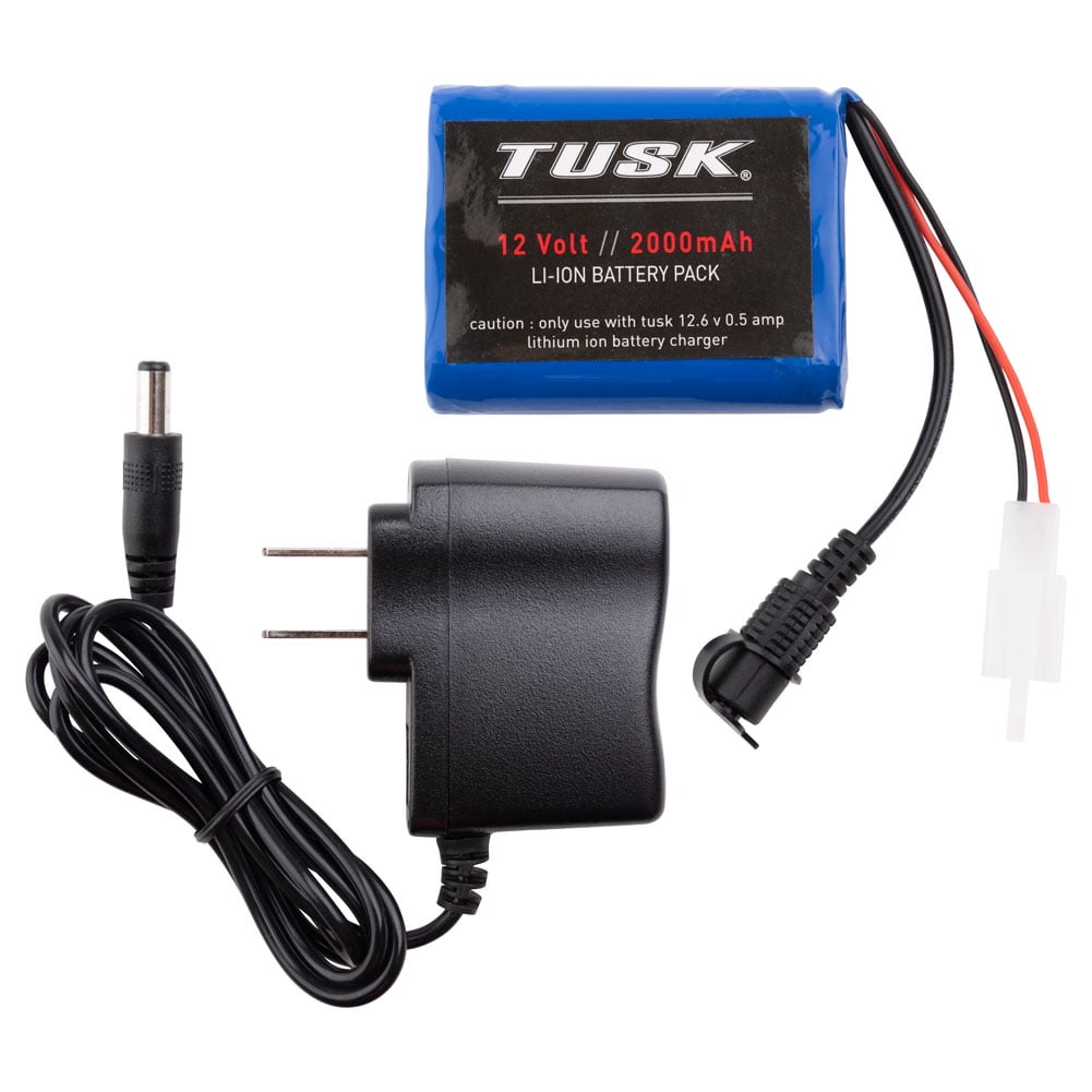 Tusk Enduro Lighting Kit Replacement Lithium Battery Pack with Charger ...