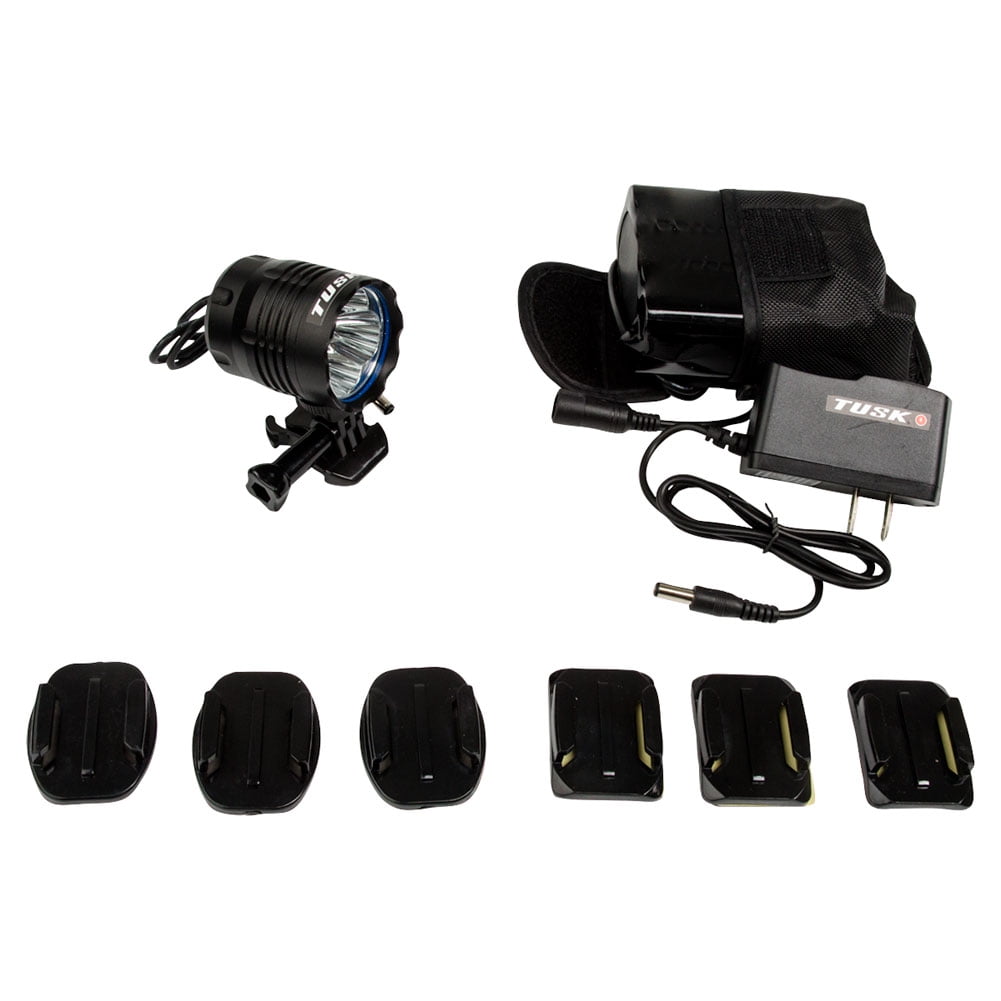 Tusk Helmet Light Kit One Light One Battery - Walmart.com
