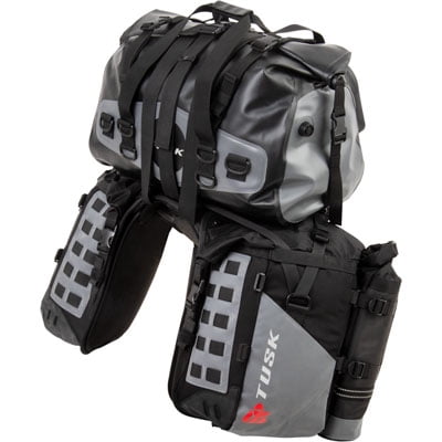 Tusk Highland X2 Rackless Luggage System w/Medium Dry Duffel/Large ...