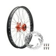 Tusk Impact Complete Front Wheel Package 21 x 1.60 Black Rim/Silver ...