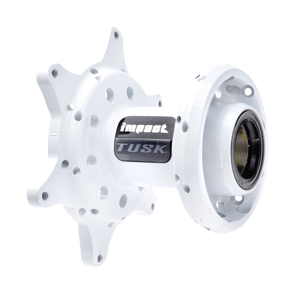 Tusk Impact Motorcycle Hub - Front White For Husqvarna FE 350 S ...