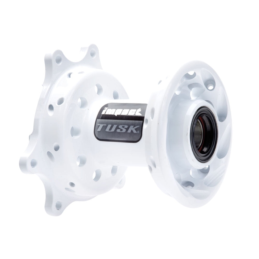 Tusk Impact Motorcycle Hub - Front White for Yamaha YZ450F Monster ...