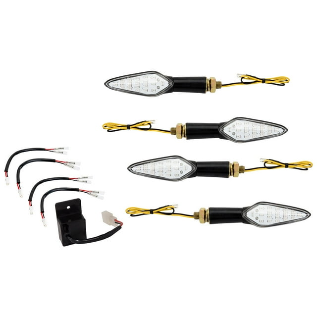 Tusk LED Turn Signal Kit Style 1 Standard(F)/Brake(R) For KTM 500 EXC-F ...