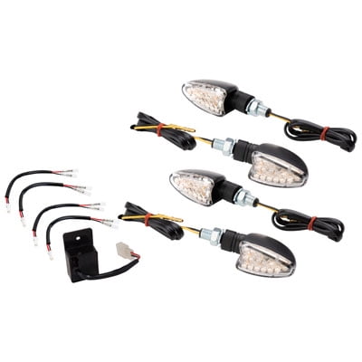 Tusk LED Turn Signal Kit Style 4 Standard (F/R) For KTM 350 EXC-F ...