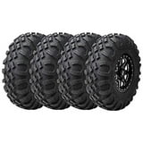 Tusk Megabite Radial UTV Tire & Wheel Kit 30x10x14 Polaris RZR XP 1000 ...