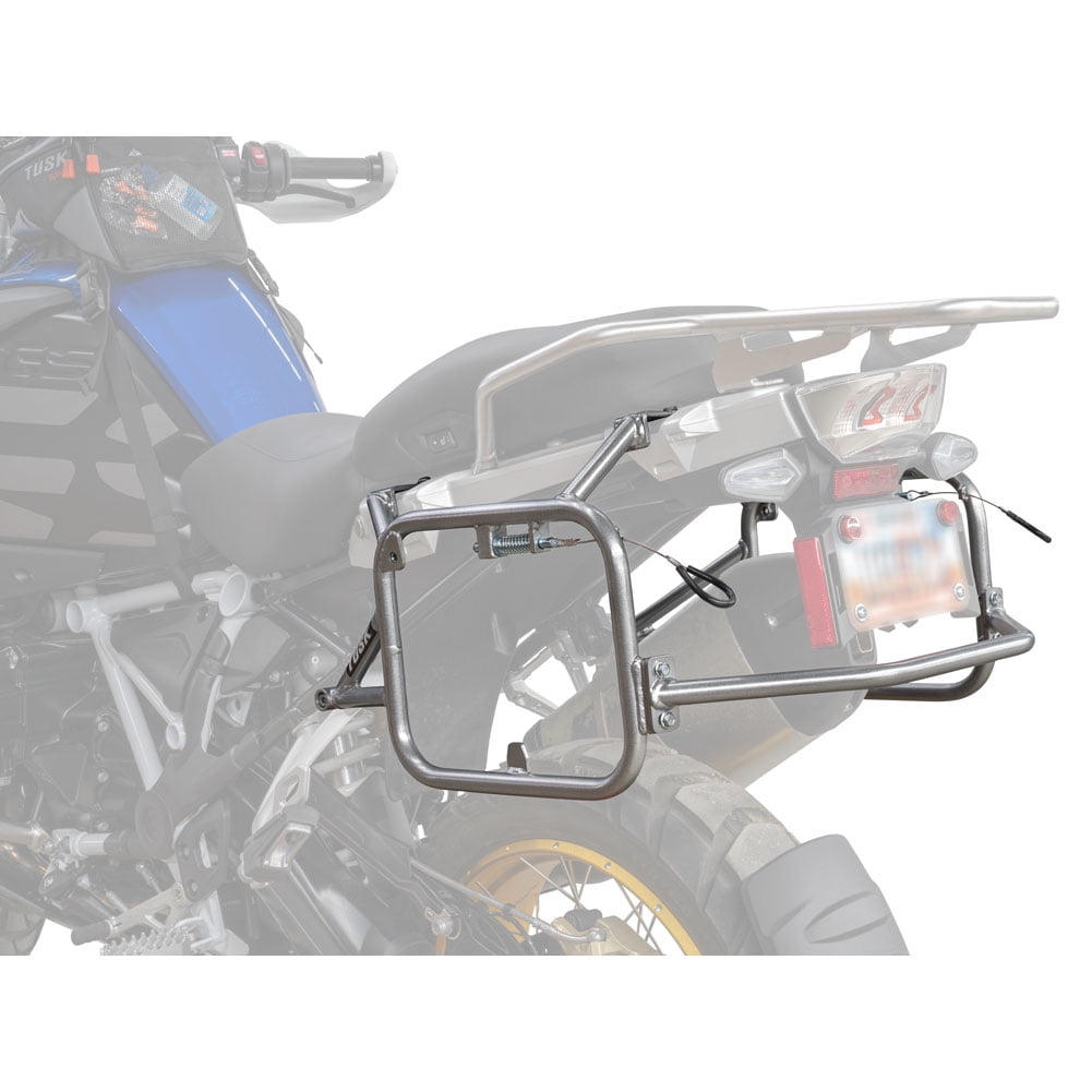Tusk Pannier Racks Metallic Silver For BMW R1250GS Adventure 2020-2024 ...