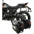Tusk Pannier Racks with Nelson Rigg Hurricane Dry Saddlebags Black ...