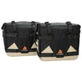 Tusk Pannier Racks with Tusk Pilot Pannier Bags Black/Tan For KTM 1290 ...