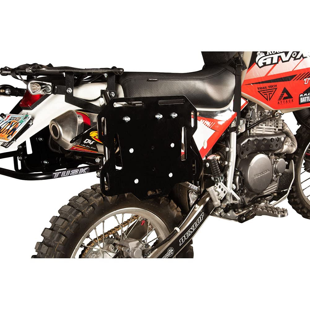 Tusk Pannier Rack Soft Luggage Mount w/RotopaX Mount and 1 gal. Fuel ...