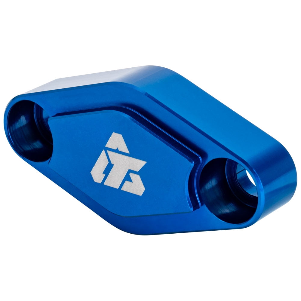 Tusk Parking Brake Block Off Plate Blue For Kawasaki KFX 700 2004-2009 ...