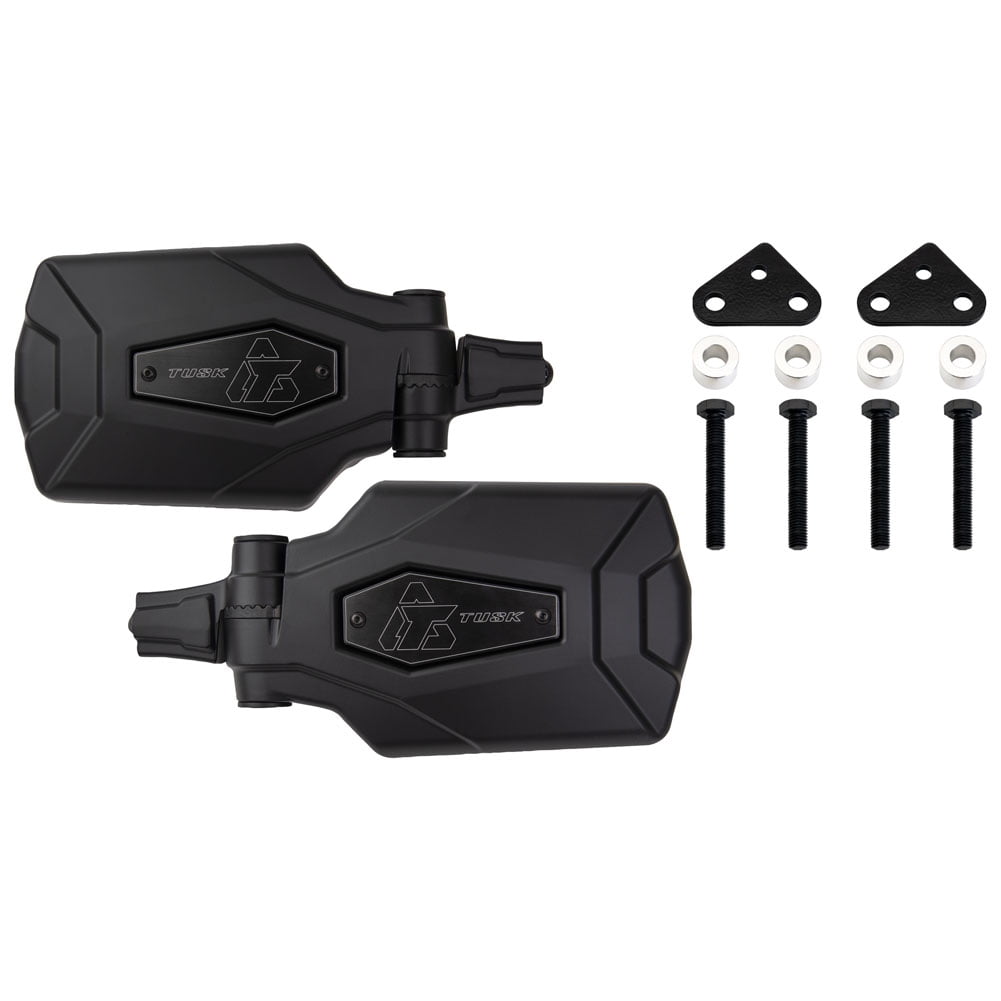 Tusk Pivot Folding UTV Mirror Kit w/A-pillar Mounts For Polaris RANGER ...