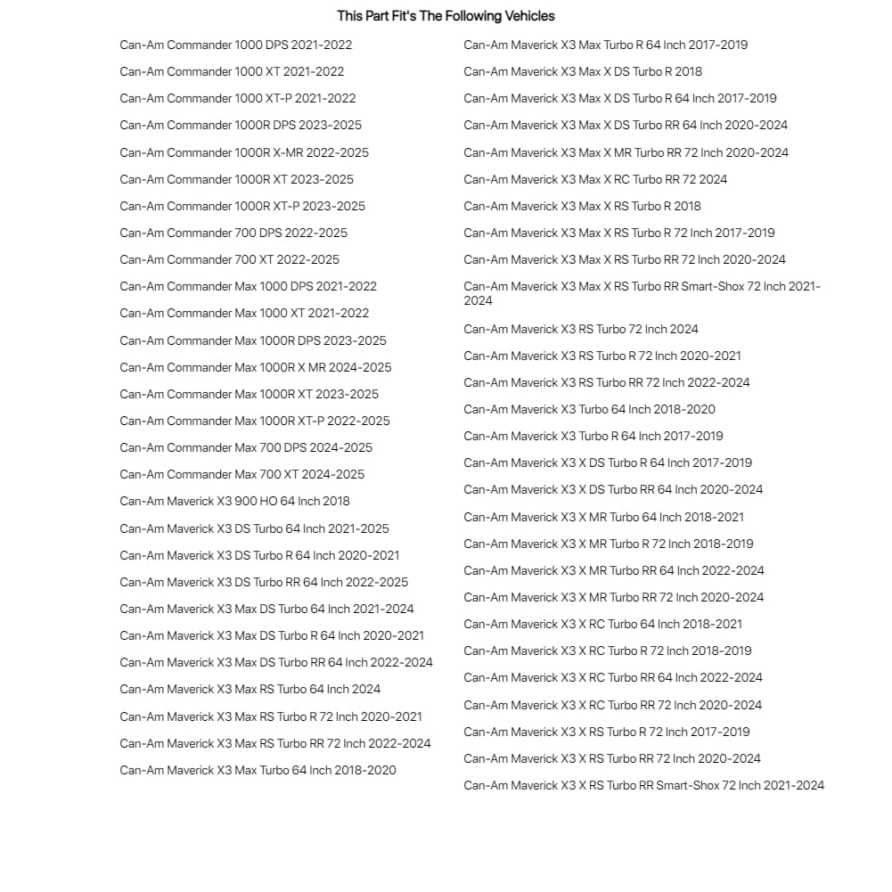 Tusk Plug and Play UTV Signal & Horn Kit Button Lights For Can-Am ...