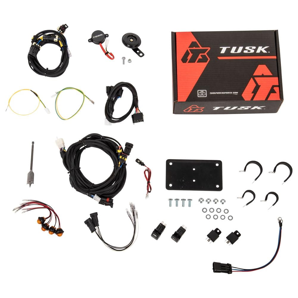 Tusk Plug and Play UTV Signal & Horn Kit with Button Lights - Walmart ...