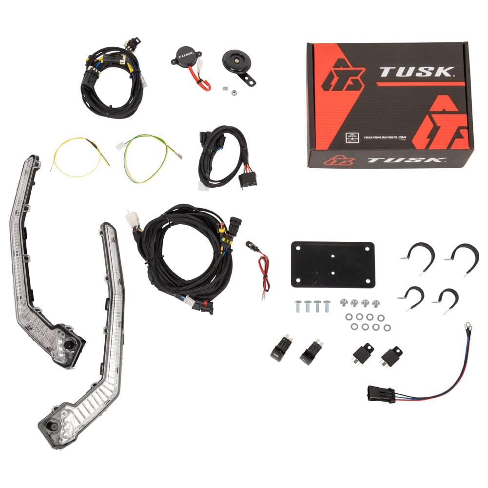 Tusk Plug and Play UTV Signal & Horn Kit with Accent Lights For Can-Am ...