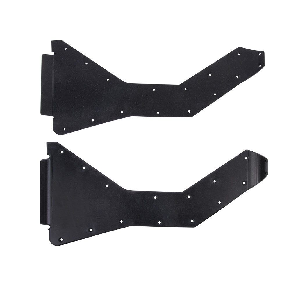 Tusk Quiet-Glide UTV Rear Trailing Arm Guards Black For TRACKER XTR ...