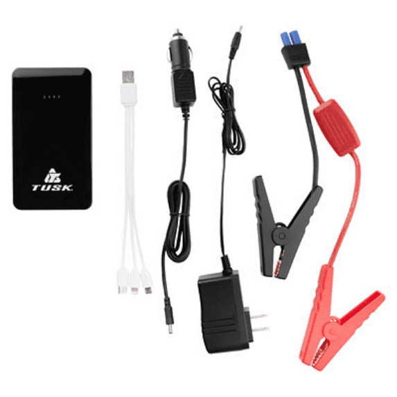 Tusk Racing Mini Portable 8000mAh Power and Jump Starter for Automotive ...