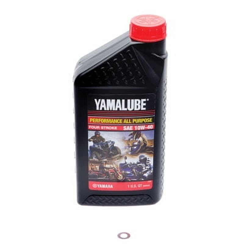 ATV Transmission Oil Change Kit with Yamalube 10W-40 for Yamaha YZ80 ...