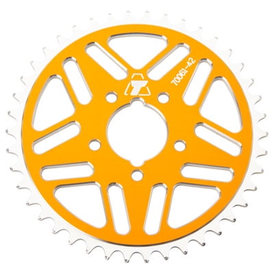 Tusk Rear Aluminum Sprocket 42 Tooth Orange - Walmart.com