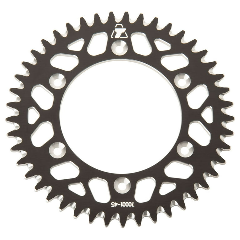 Tusk Rear Aluminum Sprocket 45 Tooth Black for KTM 360 SX Tusk Rear Aluminum Sprocket 45 Tooth Black for KTM 360 SX