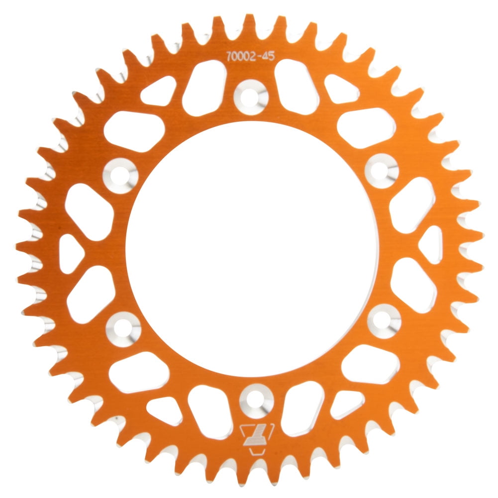Tusk Rear Aluminum Sprocket 45 Tooth Orange for KTM 300 EXC 1993-2005 ...