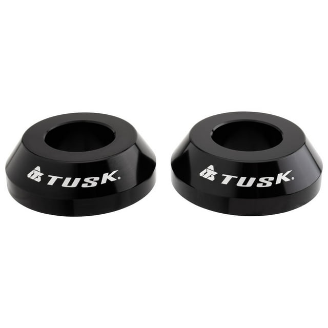 Tusk Rear Wheel Spacer Upgrade Kit Black For Yamaha YZ450F Monster ...