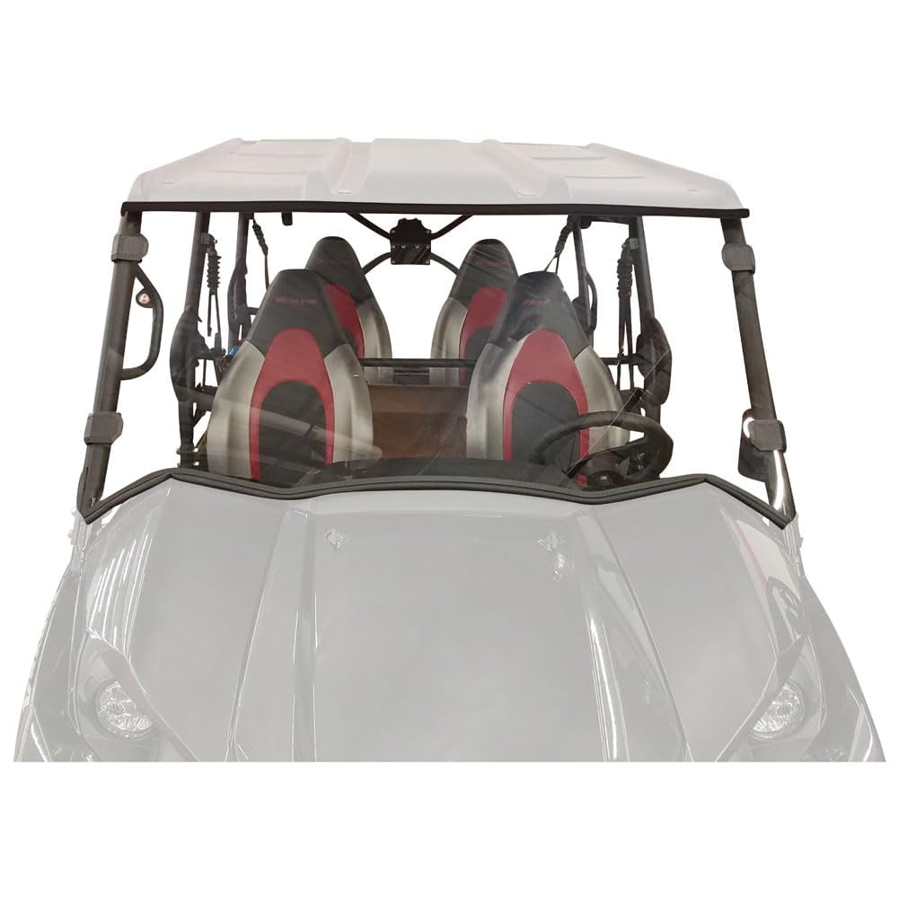 Tusk Removable Full Windshield Clear - Scratch Resistant For Kawasaki ...