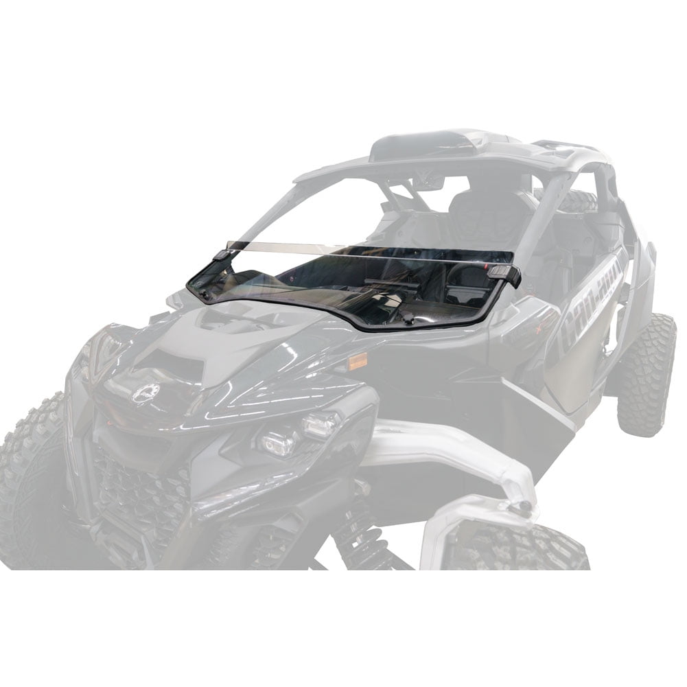 Tusk Removable Half Windshield Clear - Scratch Resistant For Can-Am ...