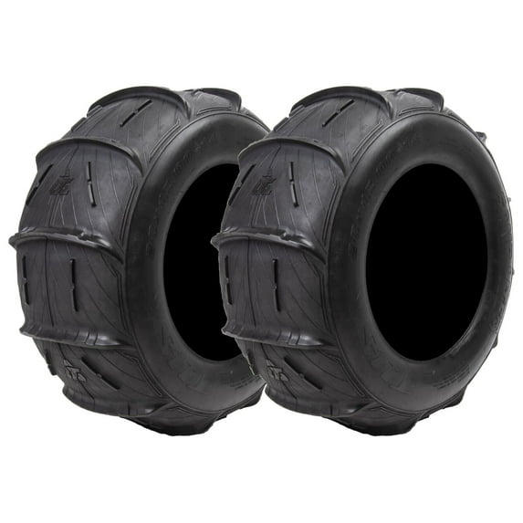 Tusk Sand Lite? Rear Tire Set 28x12-14 (12 Paddle) - Walmart.com