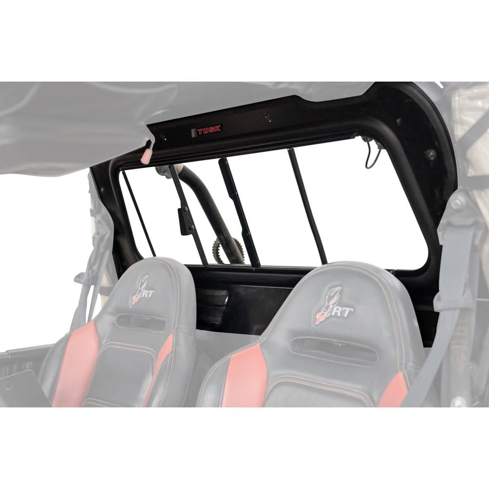 TUSK Sliding Rear Glass Window for Polaris RZR XP Turbo Dynamix Edition ...