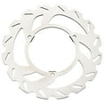 Tusk TSW243 Stainless Steel Typhoon Brake Rotor, Front - Walmart.com