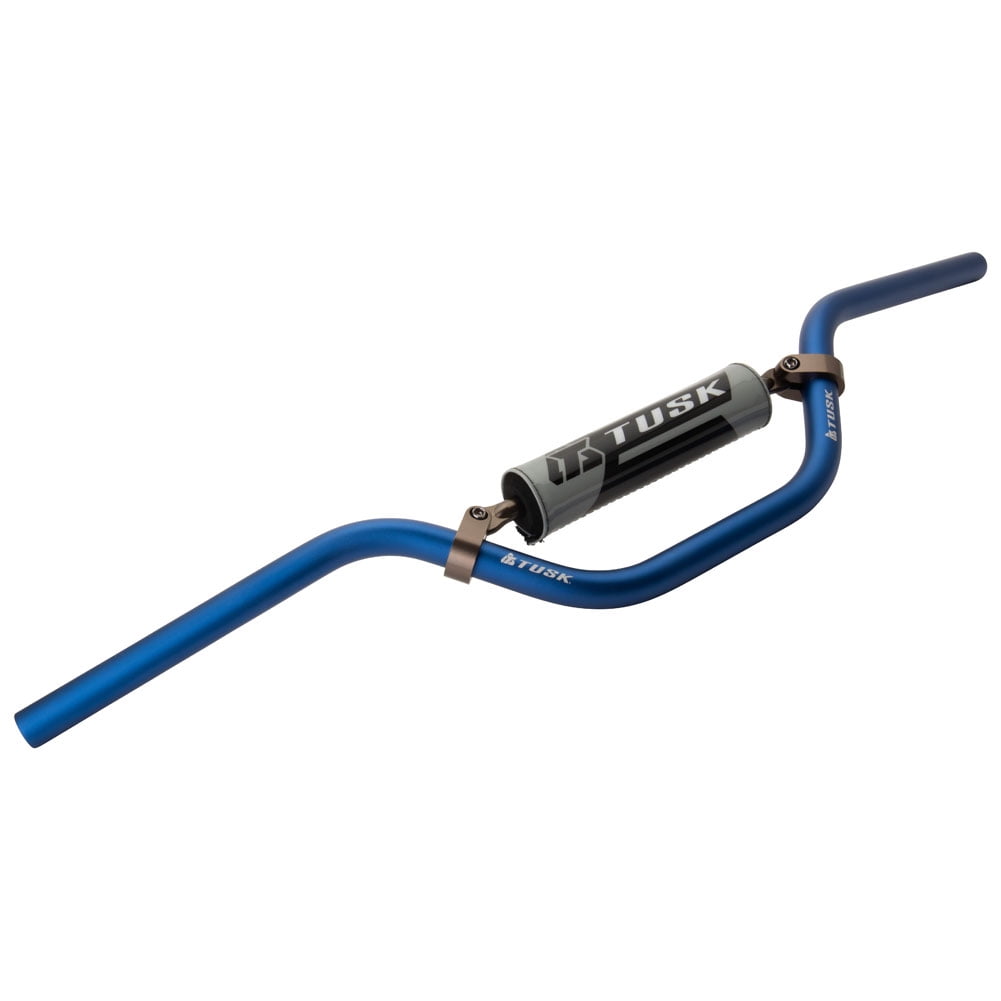 Tusk T-10 Aluminum 7/8" Handlebar KX Mini Bend Blue - Walmart.com