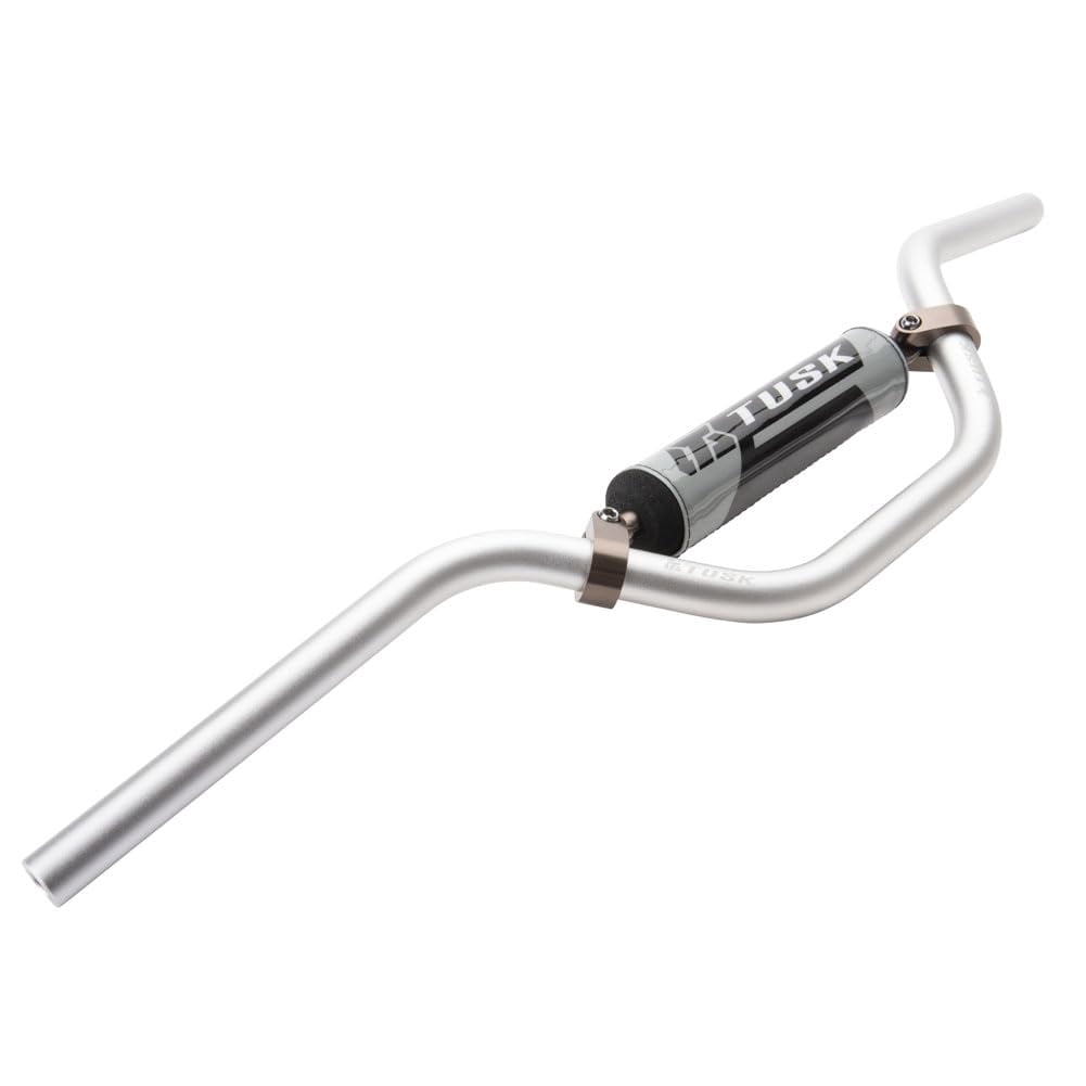 Tusk T-10 Aluminum 7/8" Handlebar Mini KX High Bend Silver for Honda ...