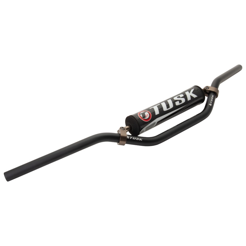 Tusk T-10 Aluminum 7/8" Handlebar Mini RM Low Bend Black - Walmart.com