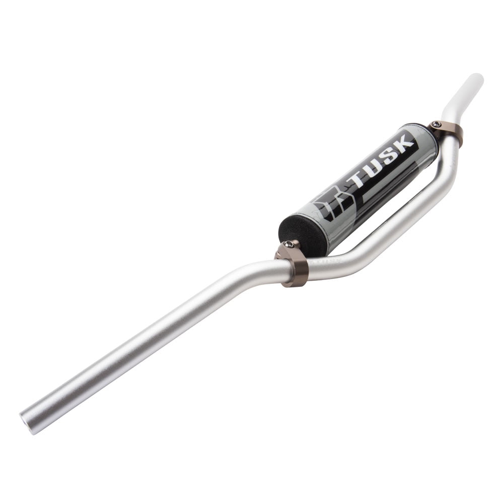 Tusk T-10 Aluminum 7/8" Handlebar YZ High Bend Silver For KTM 620 EXC ...