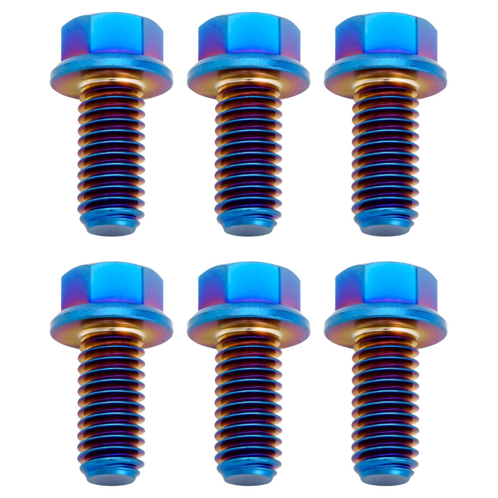 Tusk Titanium Rotor Bolt Kit Burnt Blue For Beta 390 RS Special Edition ...