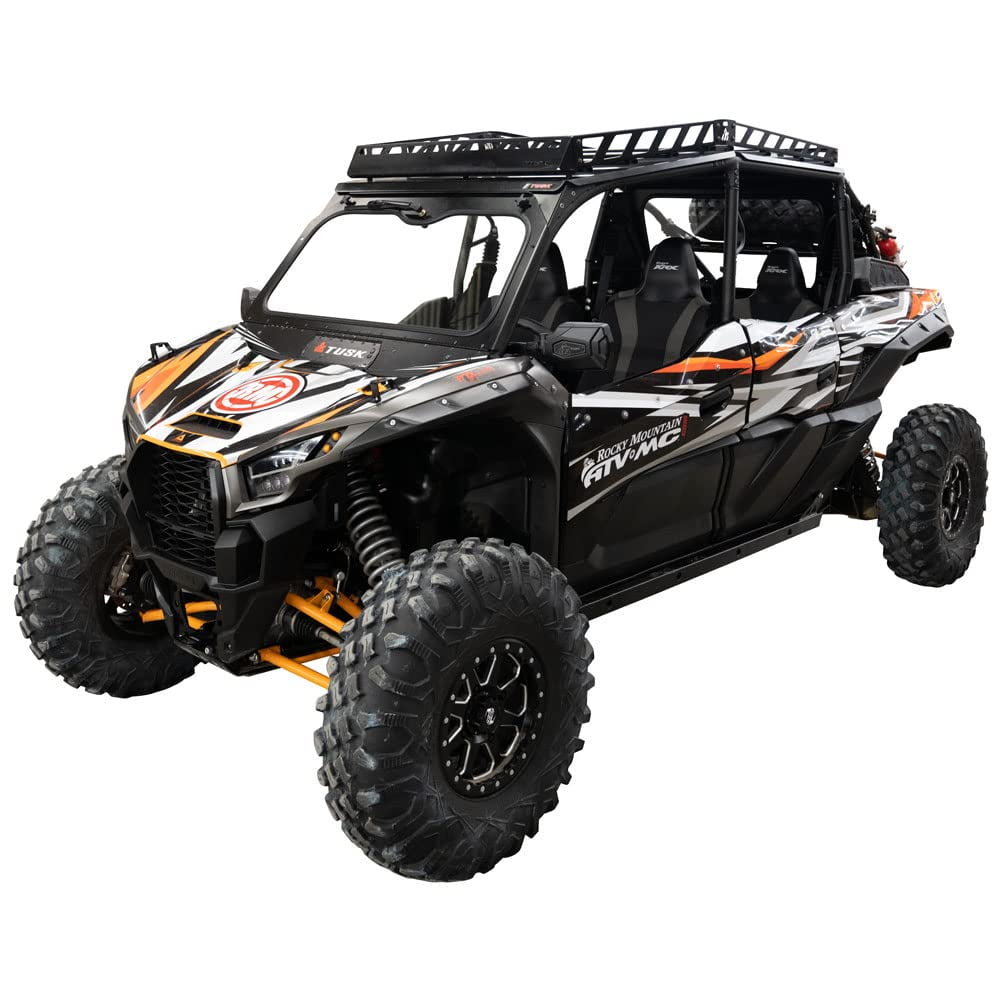 Tusk UTV Adventure Roof Rack With Tusk Profile Aluminum Roof For ...