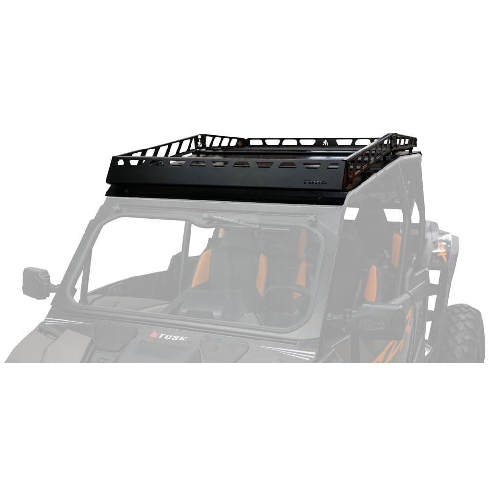 Tusk UTV Adventure Roof Rack with Tusk Profile Aluminum Roof | 2024 RZR ...