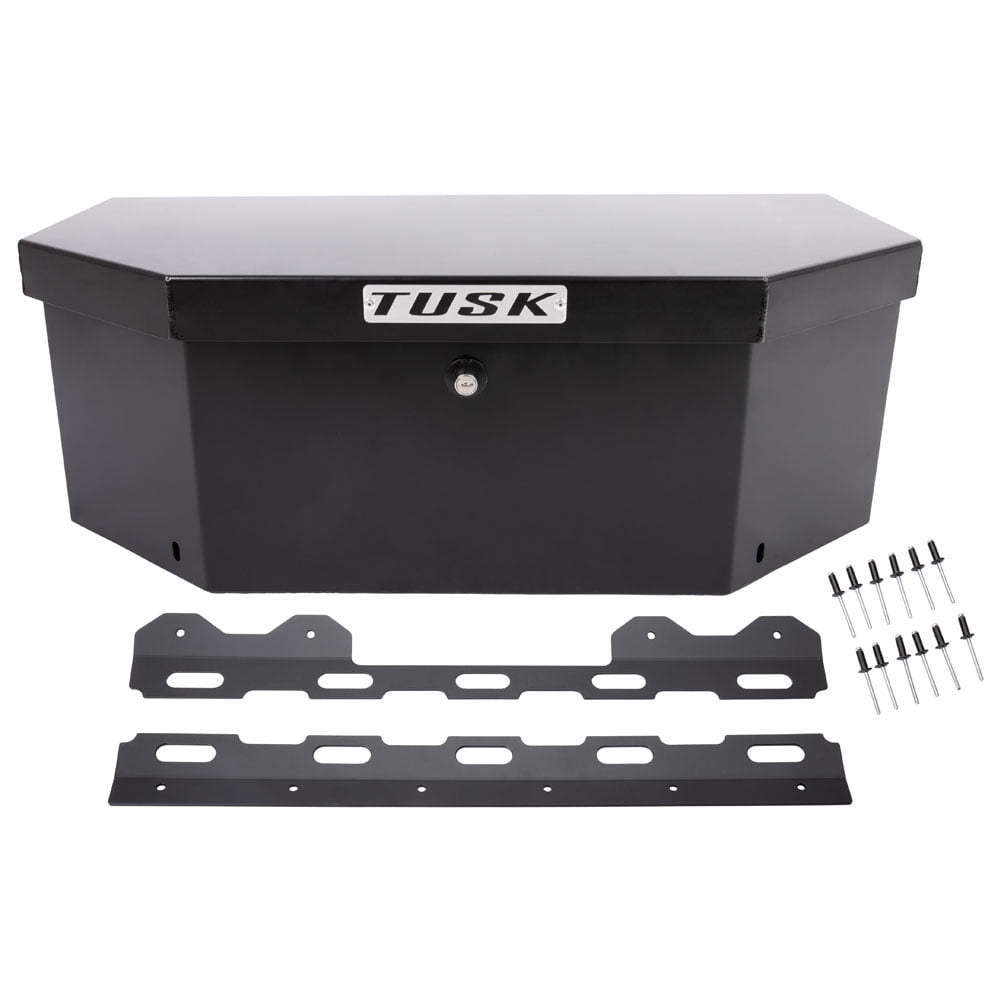 Tusk UTV Cargo Box and Top Rack Kit Tall For Can-Am Maverick Trail 1000 ...