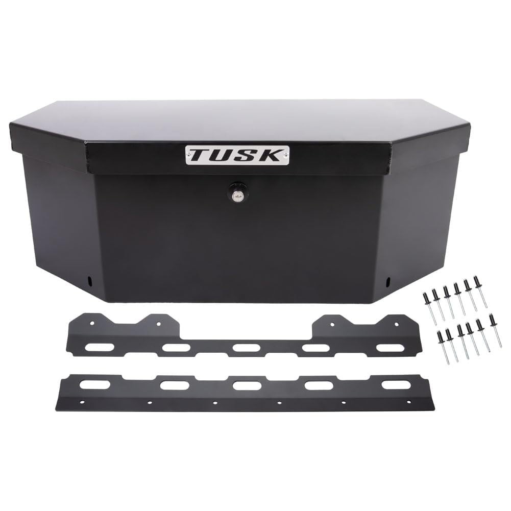 Tusk UTV Cargo Box and Top Rack Kit Tall For Can-Am Maverick Trail 700 ...