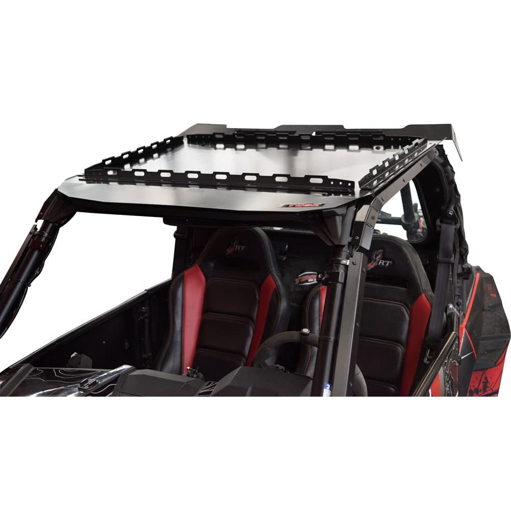Tusk UTV Force Aluminum Roof Roof with Tusk UTV Cargo Rack for Polaris ...