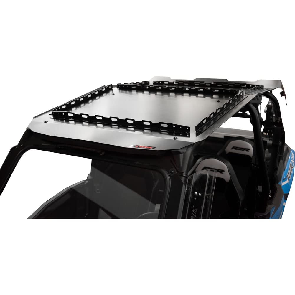 Tusk UTV Force Aluminum Roof Roof with Tusk UTV Cargo Rack For POLARIS ...