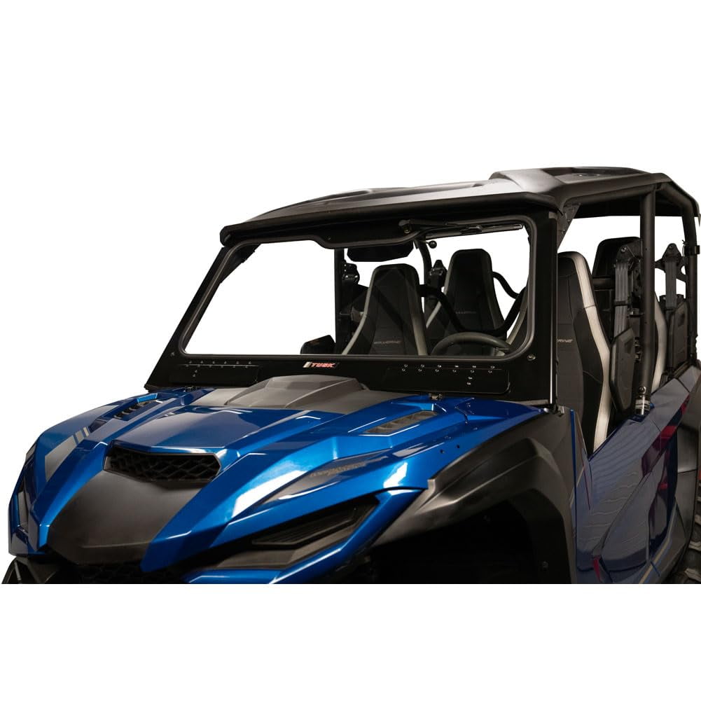 Tusk UTV Full Glass Windshield with 12" Windshield Wiper Compatible ...