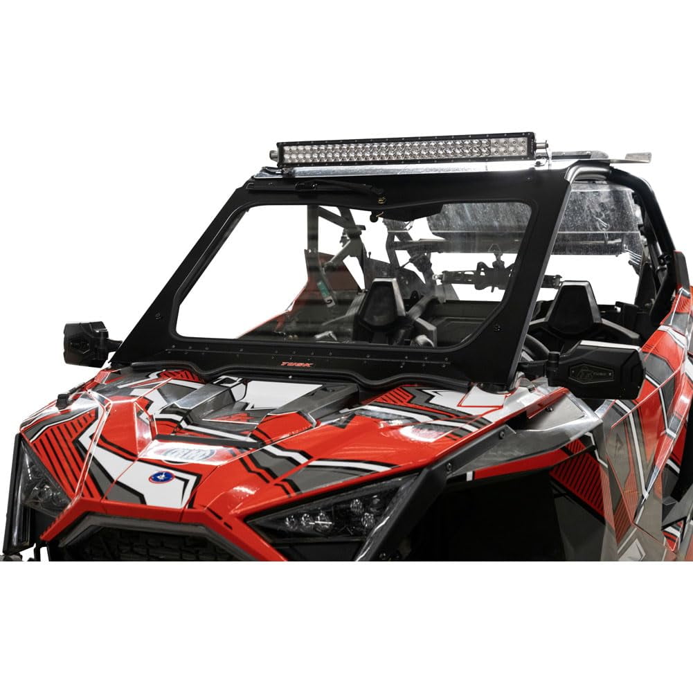 Tusk UTV Full Glass Windshield with 16" Windshield Wiper Compatible ...