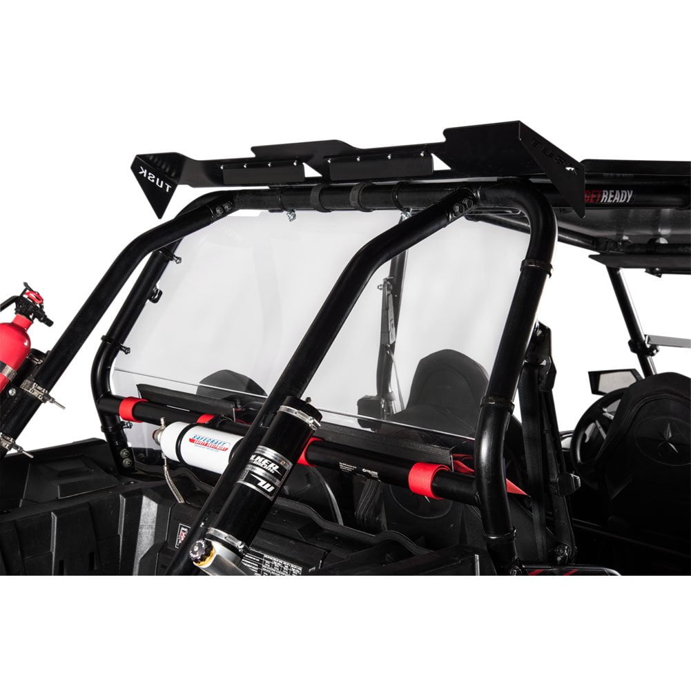 Tusk UTV Polycarb Rear Window Clear For Polaris RZR XP 1000 Trails and ...