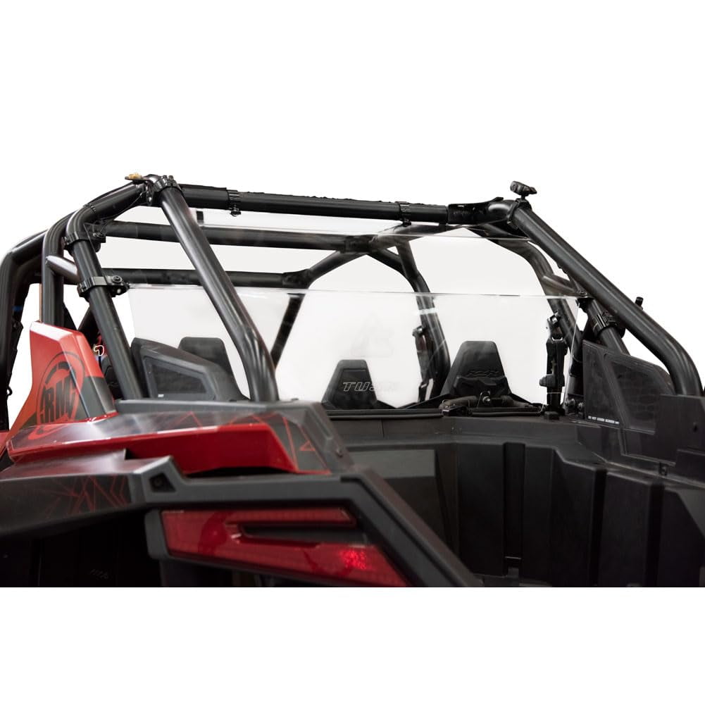 Tusk UTV Polycarb Rear Window Clear - Scratch Resistant For Polaris RZR ...